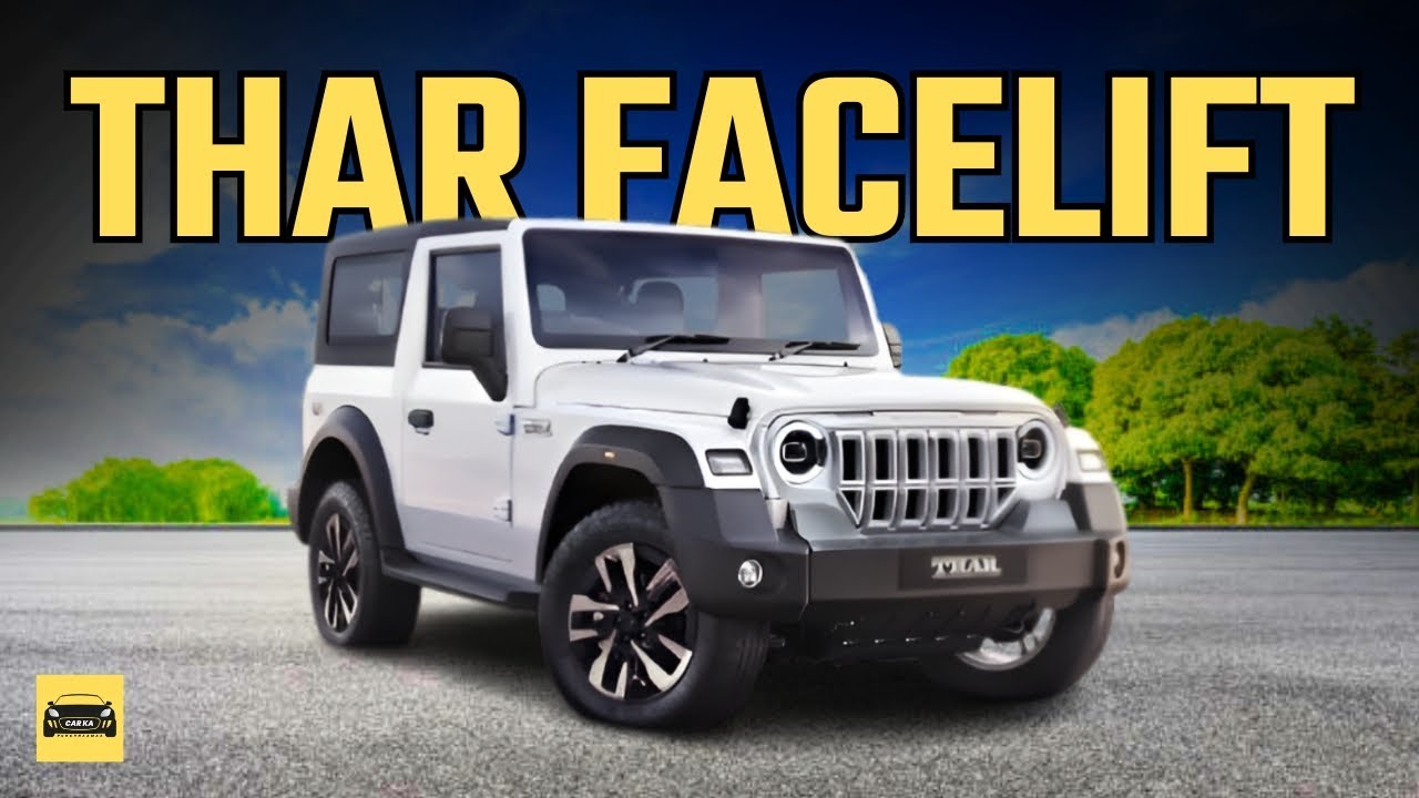 Mahindra Thar 2025 Facelift India Launch – Key Specs, Price & Updates